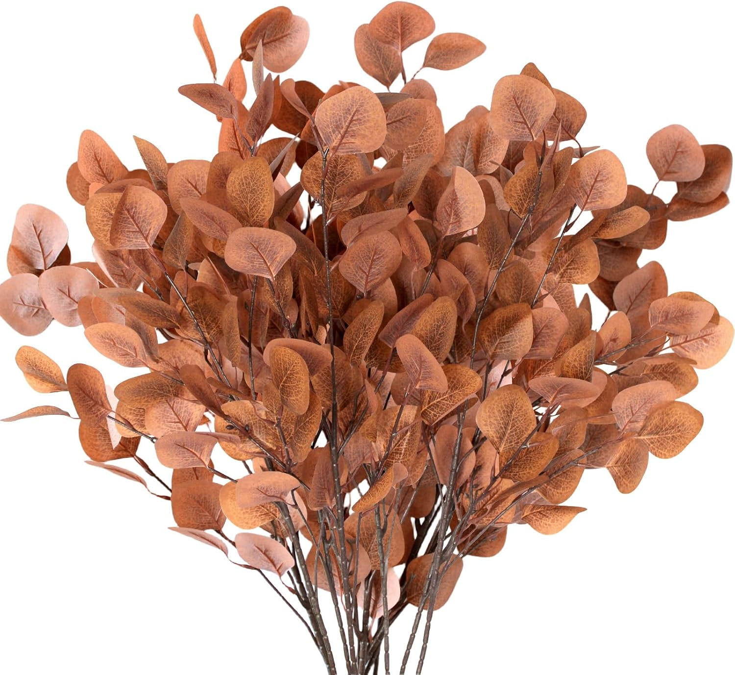 Bootesun 6PCS Fall Artificial Eucalyptus Stems, Fall Decorations with ...