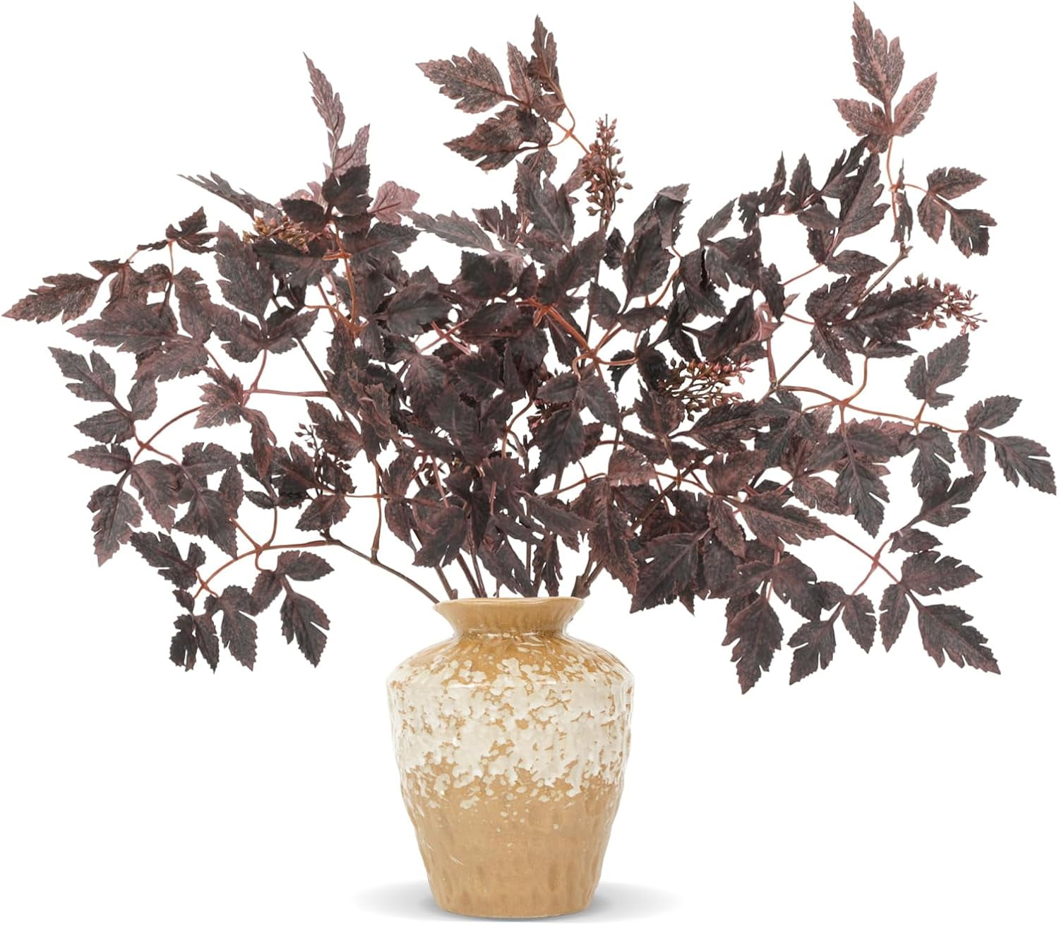 Bootesun Artificial Cimicifuga 14 Bundles, 24 Inches Deep Purple ...