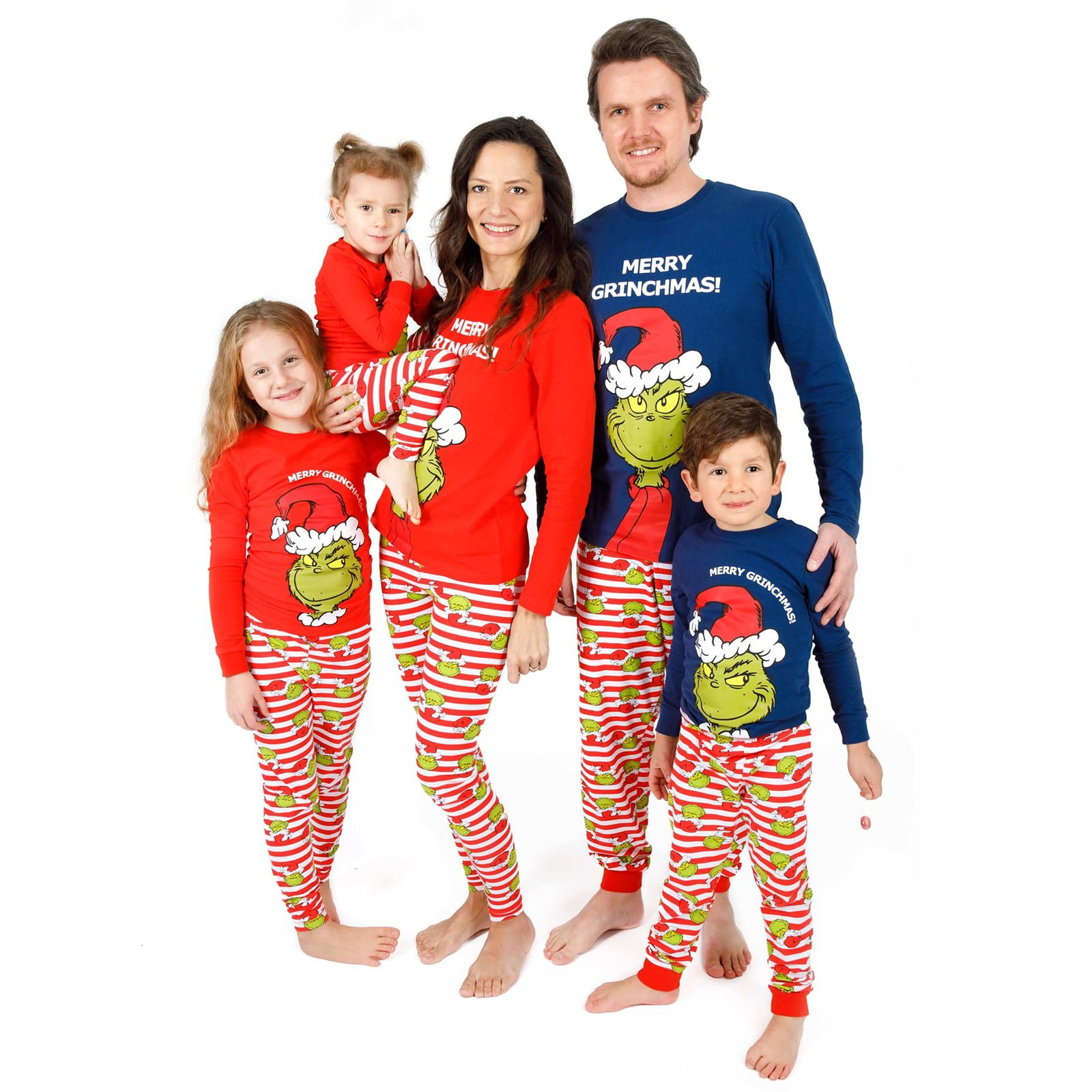 Bootesun Christmas Pajamas Sets for Family - Green Elf Onesie Pajamas ...