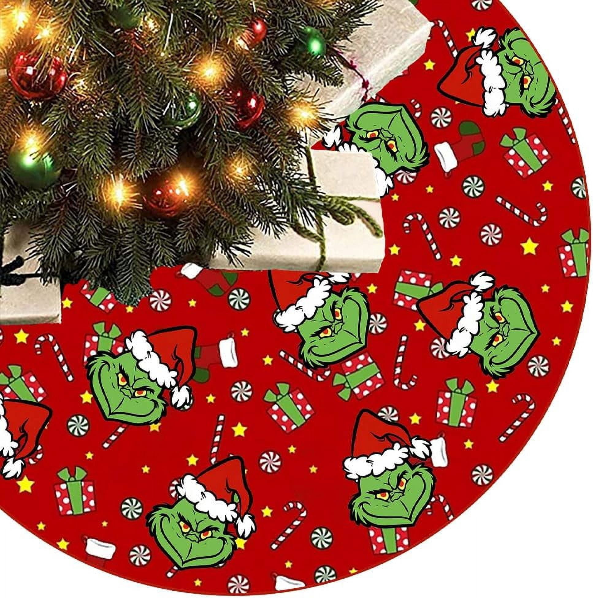 Bootesun Christmas Tree Skirt, 48 Inches Tree Skirts Mats, Large ...