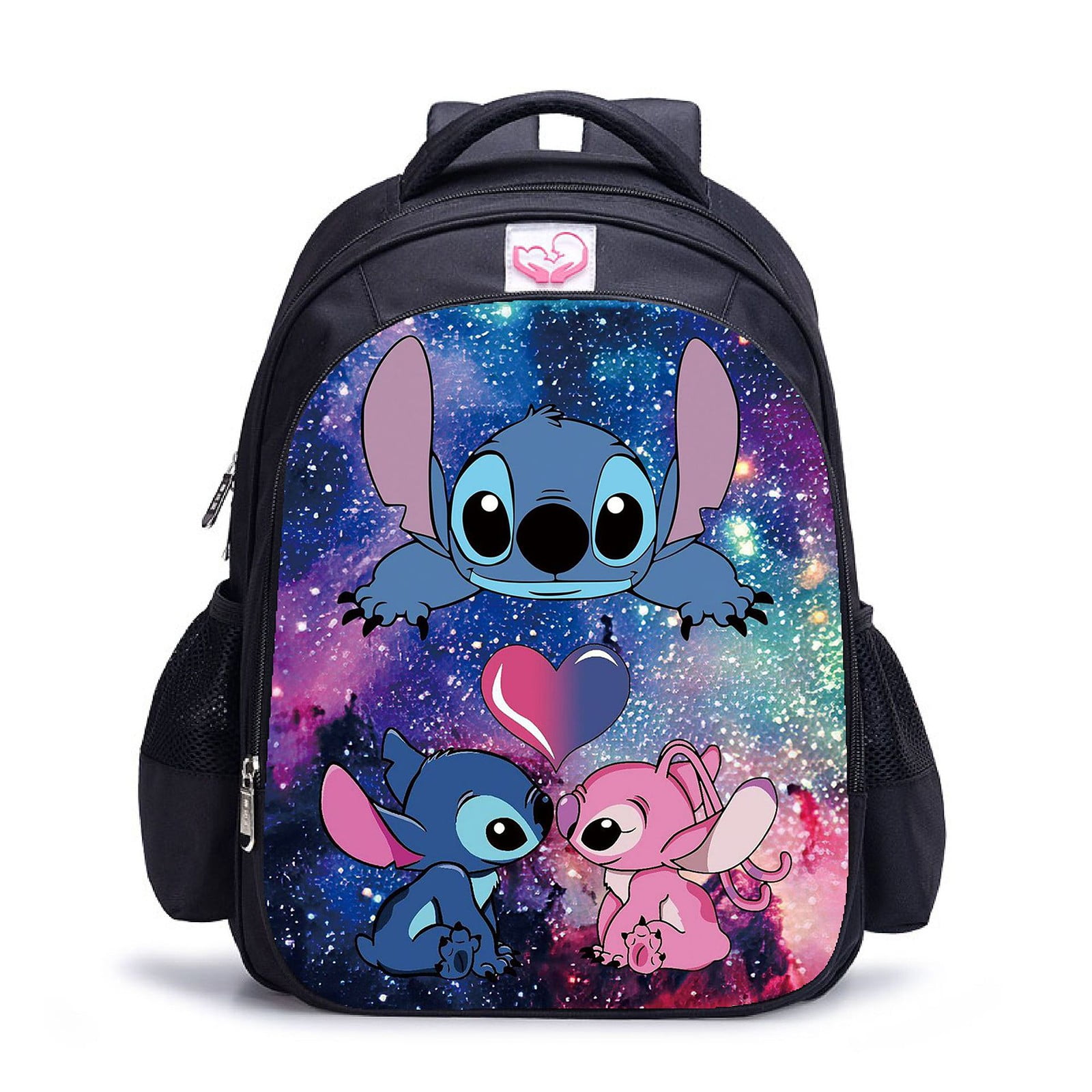 Bootesun Cute Funny Stitch School Bag, Stitch 3D Large Capacity Laptop ...