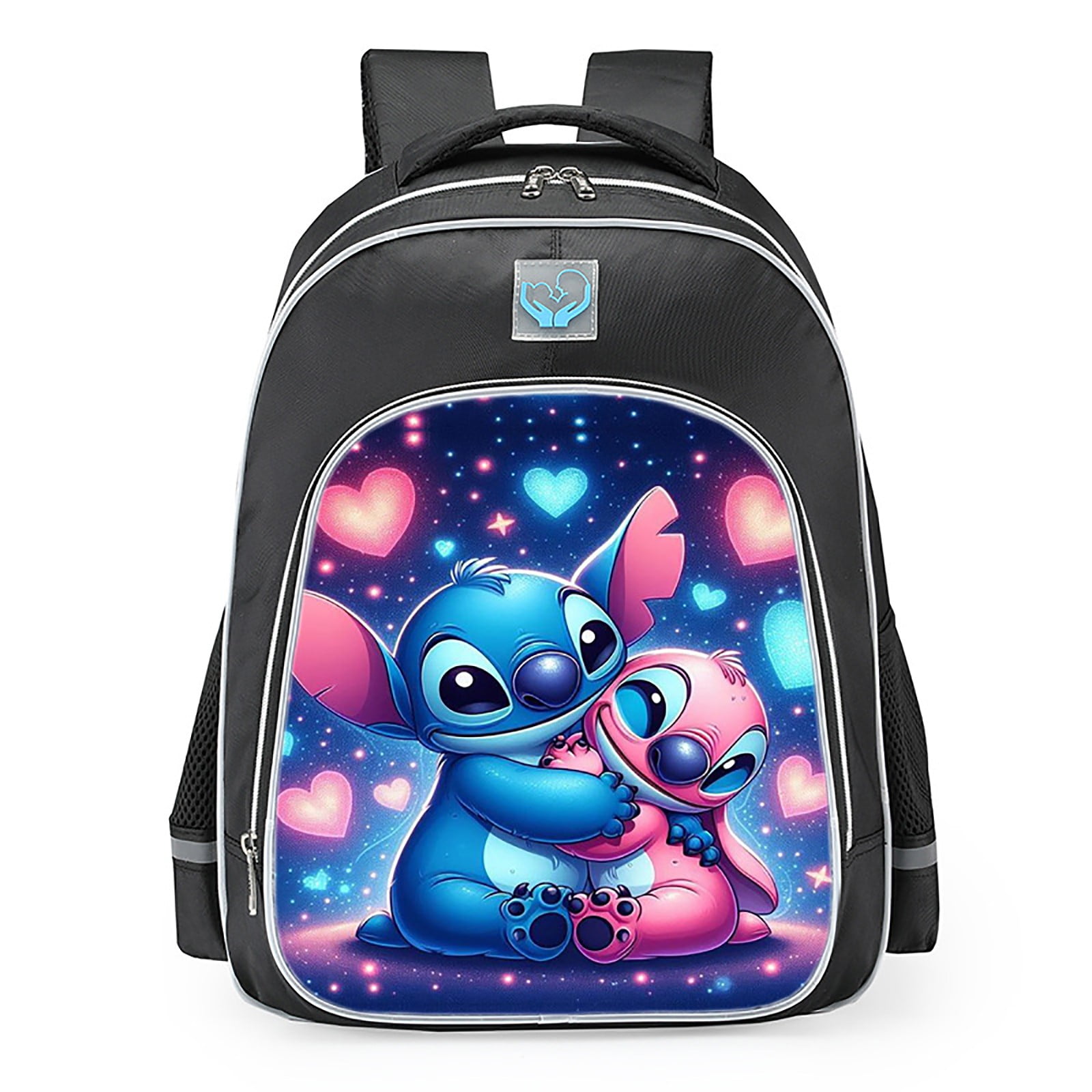 Bootesun Cute Funny Stitch School Bag, Stitch 3D Large Capacity Laptop ...