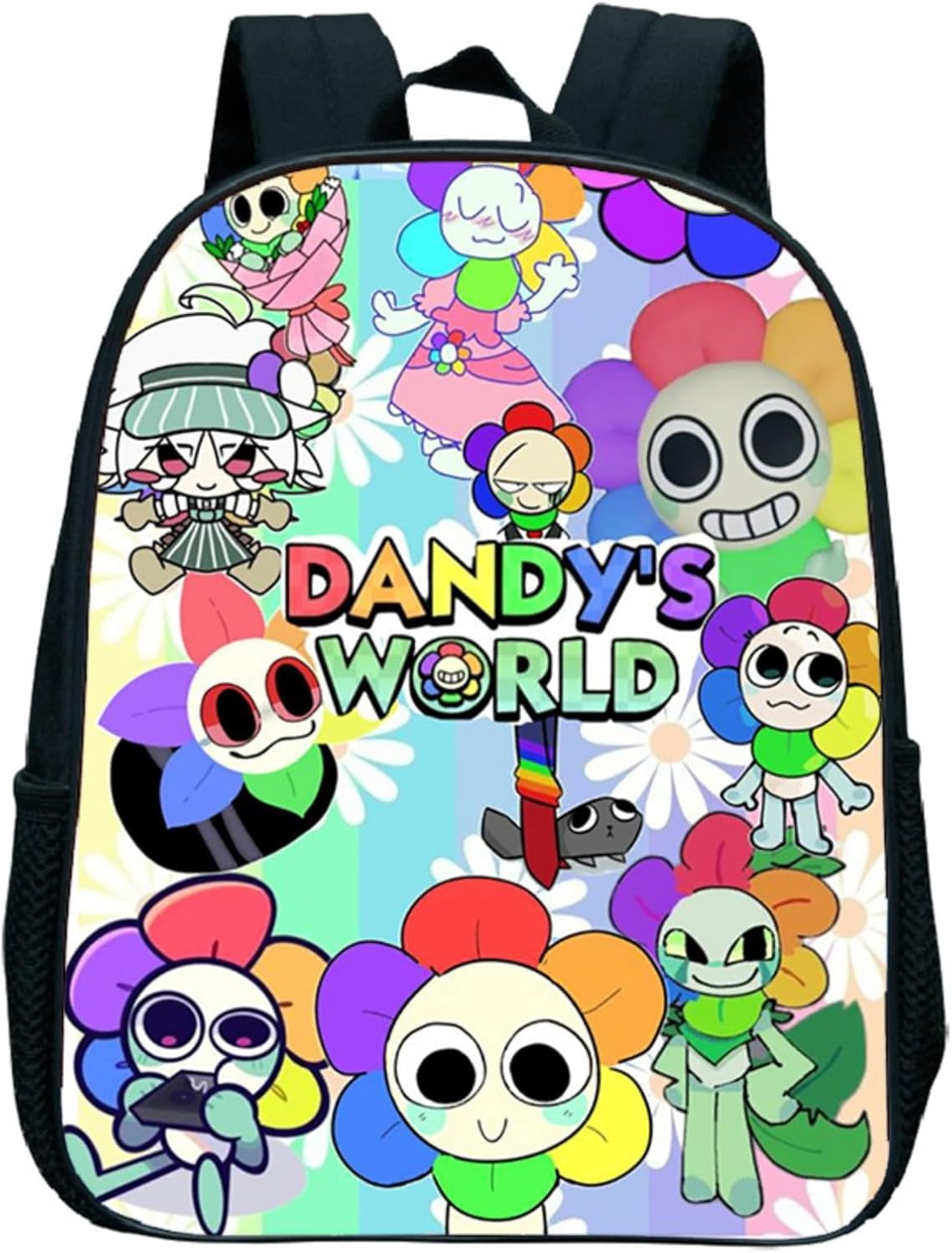 Bootesun Dandy’s World Schoolbag, 3D Cartoon Game Large Capacity Laptop ...