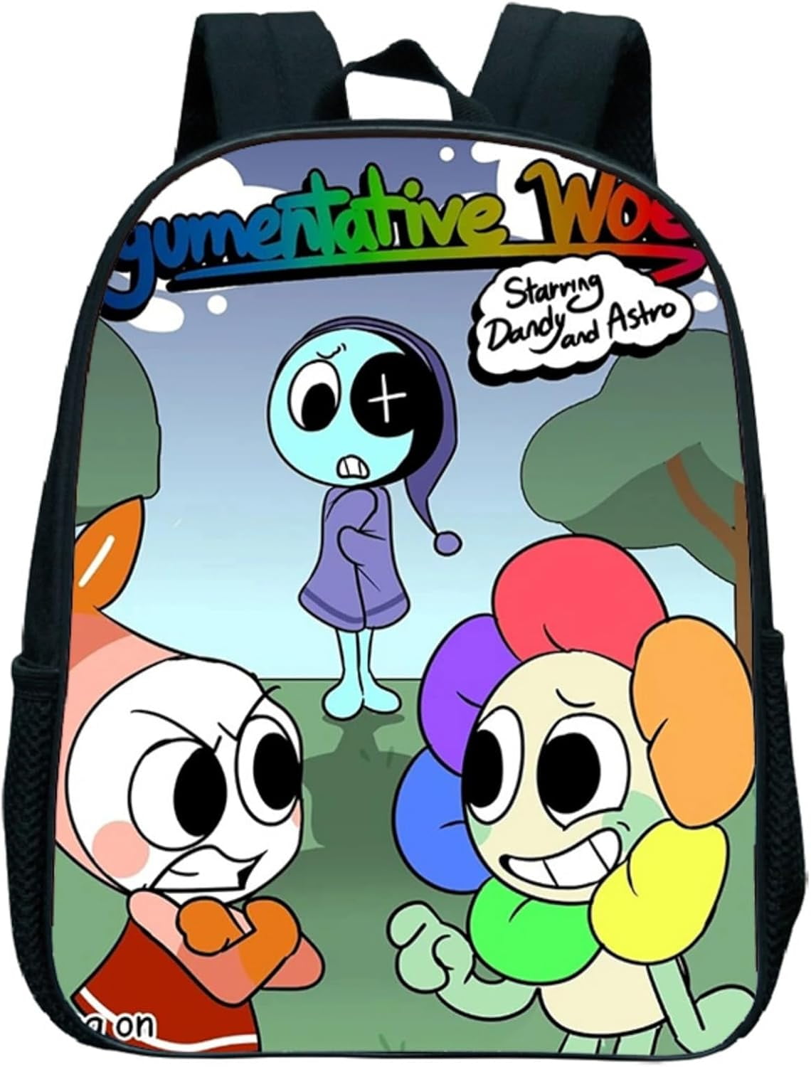 Bootesun Dandy’s World Schoolbag, 3D Cartoon Game Large Capacity Laptop ...