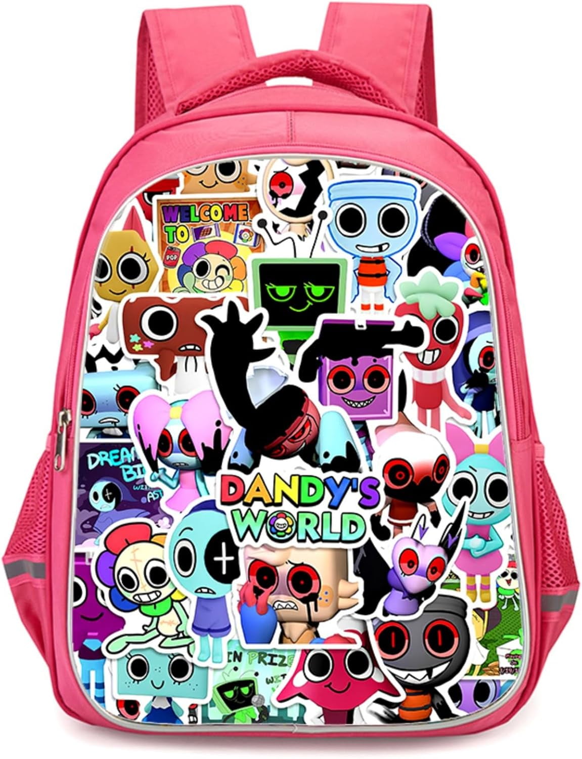 Bootesun Dandy’s World Schoolbag, 3D Cartoon Game Large Capacity Laptop ...