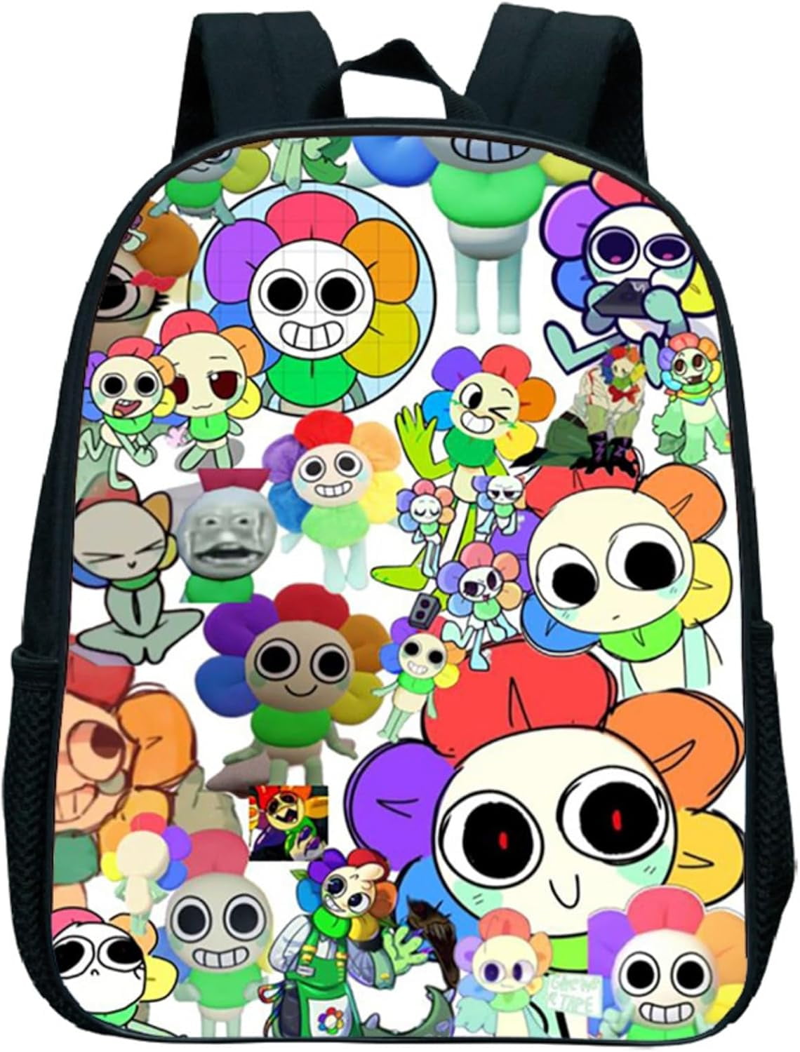 Bootesun Dandy’s World Schoolbag, 3D Cartoon Game Large Capacity Laptop ...
