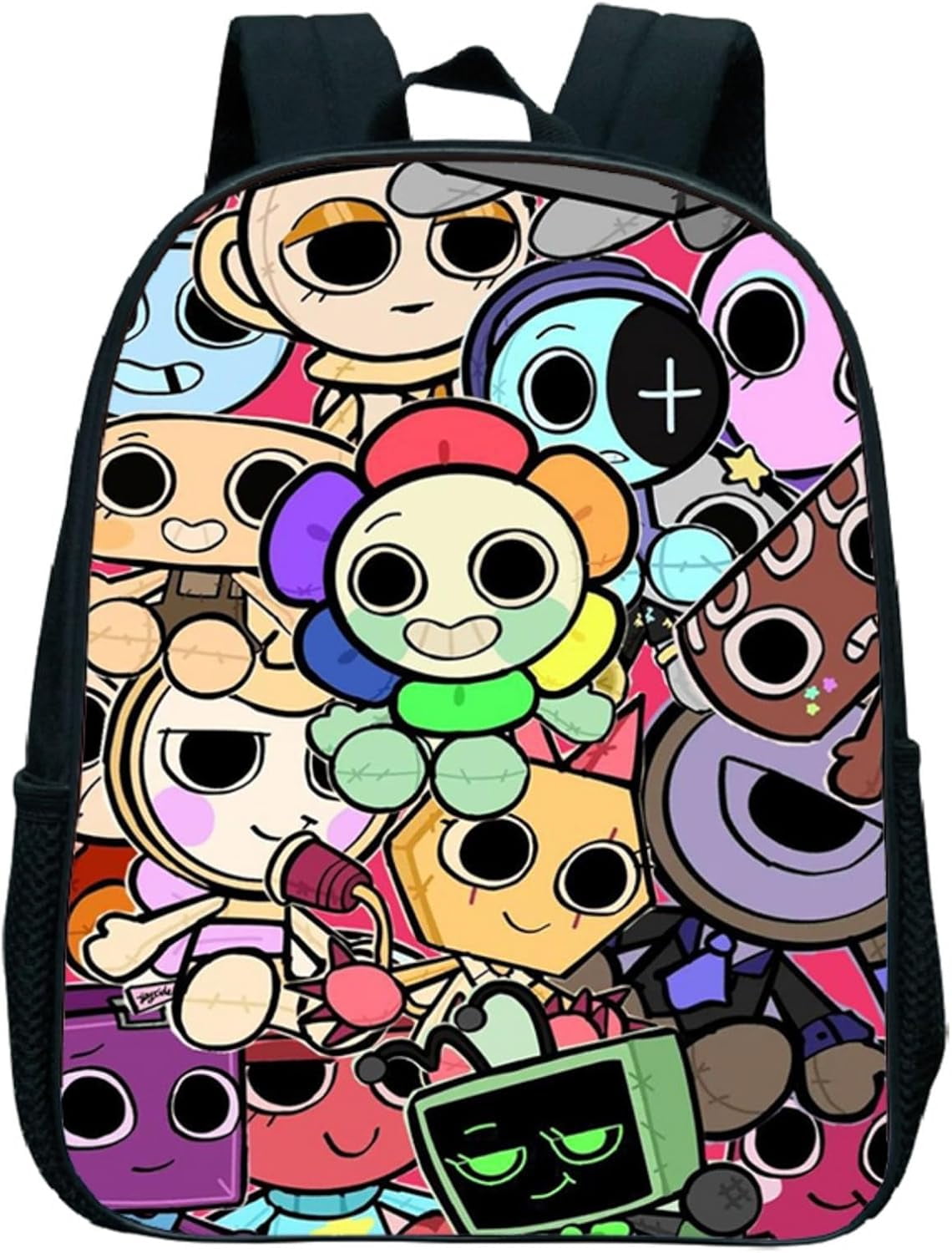 Bootesun Dandy’s World Schoolbag, 3D Cartoon Game Large Capacity Laptop ...