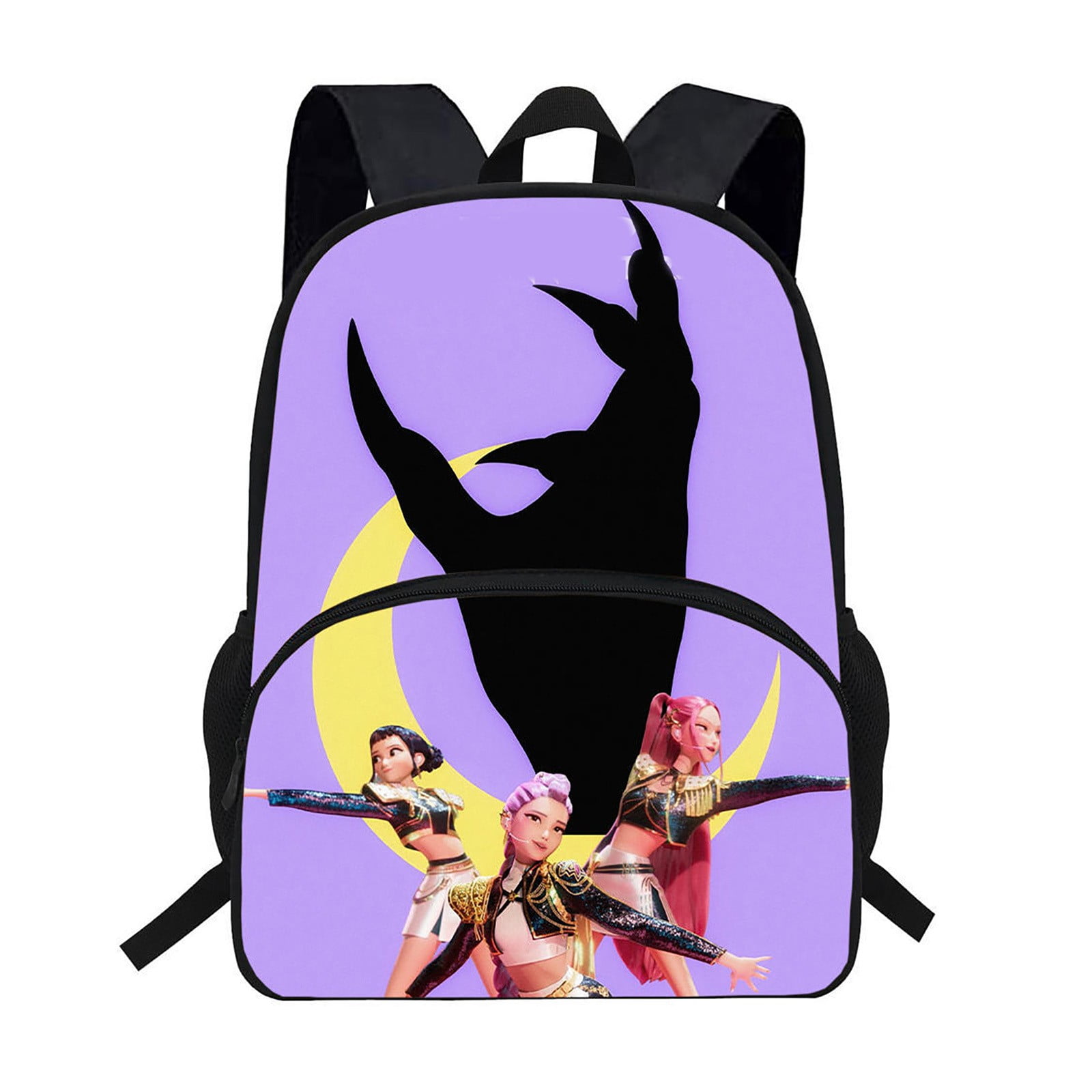 Bootesun Demon Hunters School Bag, Large Capacity Demon Hunters Print ...