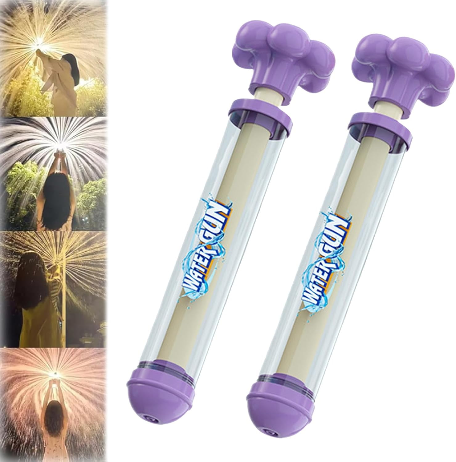 Bootesun Firework Water Gun, Romantic Firework Style Water Spray Toy ...