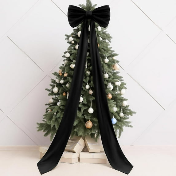 Bootesun Giant Bow Decorations, Christmas Tree Topper Decoration, Big ...