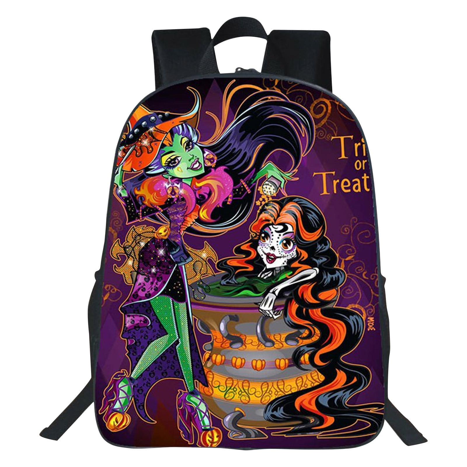 Bootesun Gothic Style Monster Boo-Riginal High Backpacks, Large ...