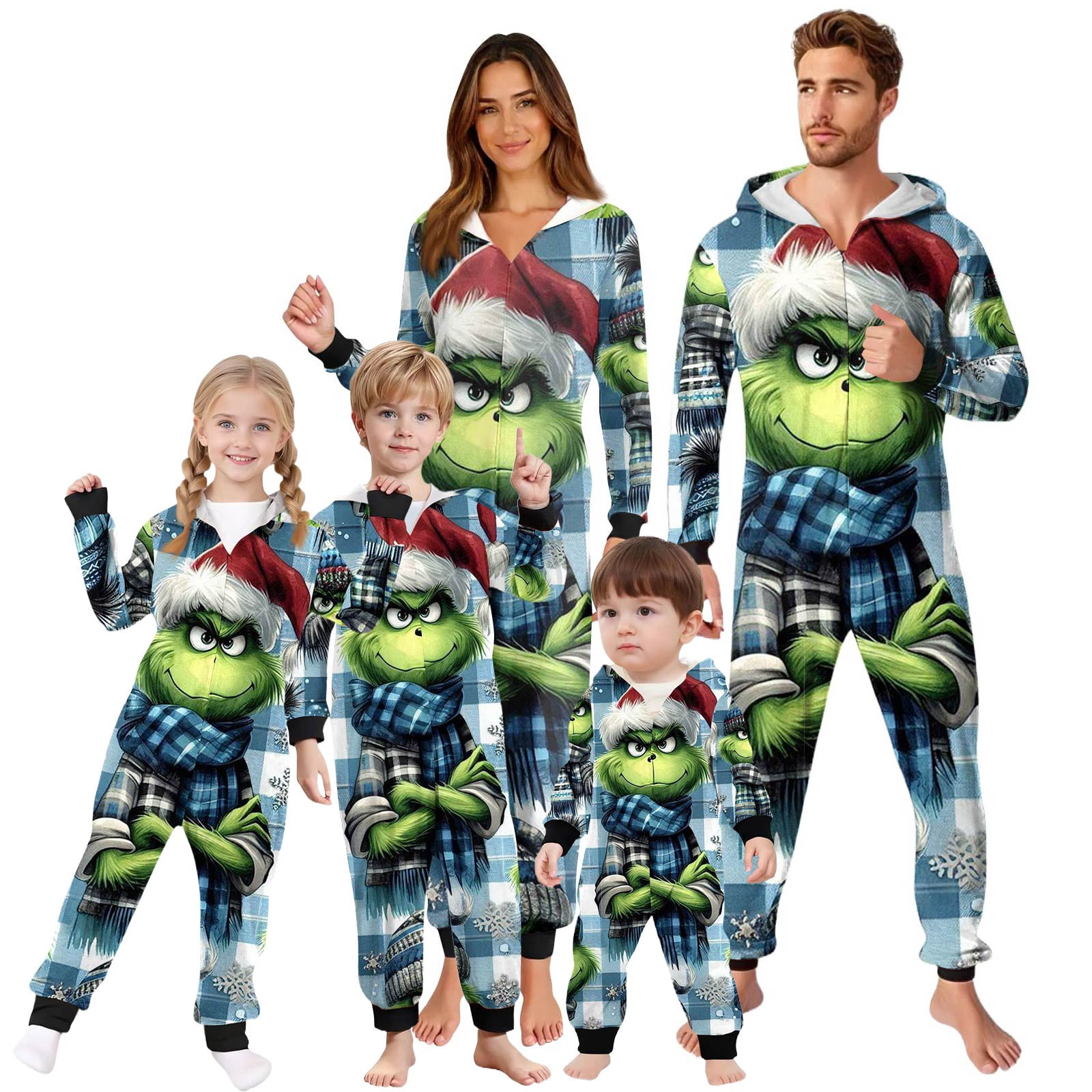 Bootesun Griinch Christmas Pajama Sets for Families, Matching Pajamas ...