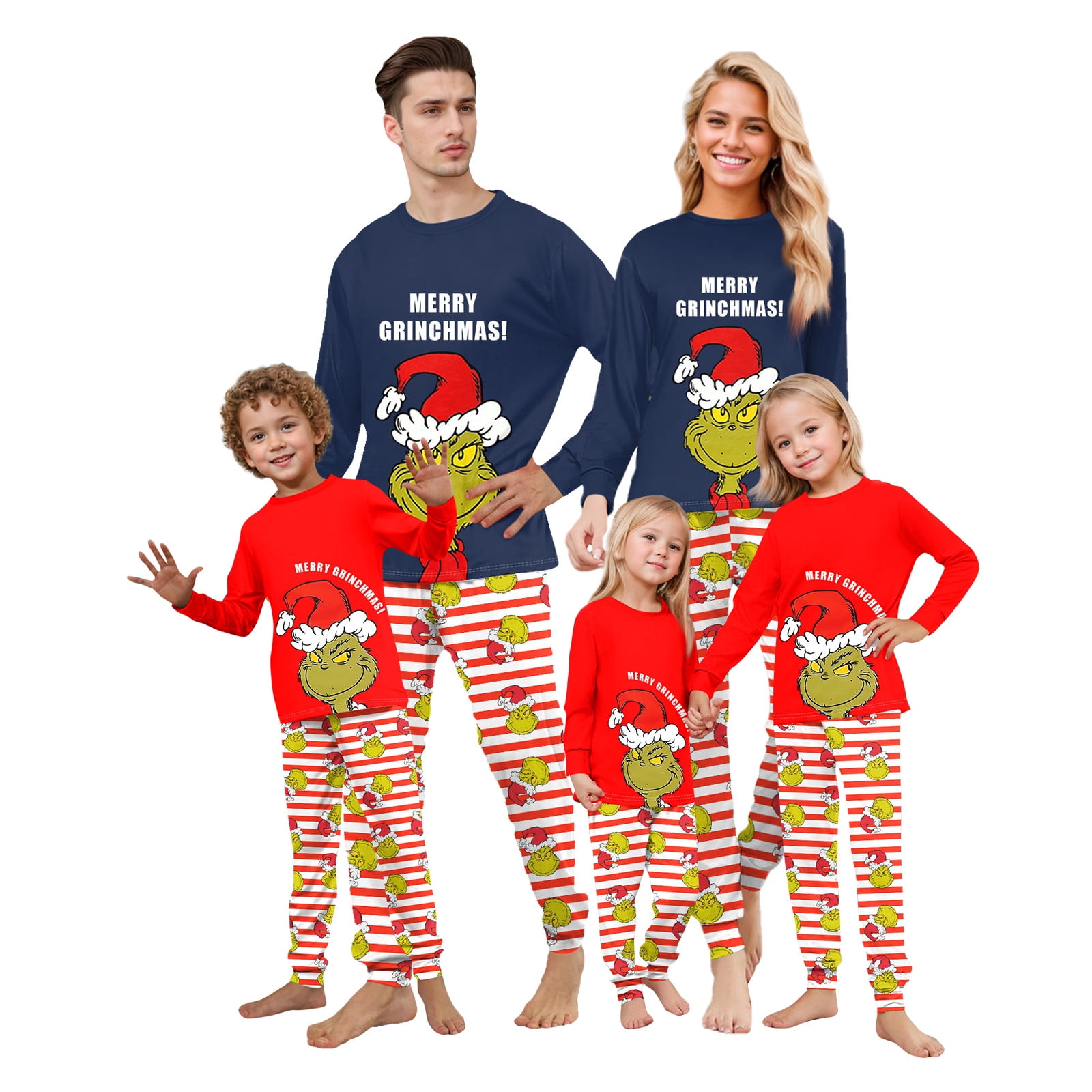 Bootesun Griinch Family Christmas Pajama Outfits, Matching Pajamas for ...