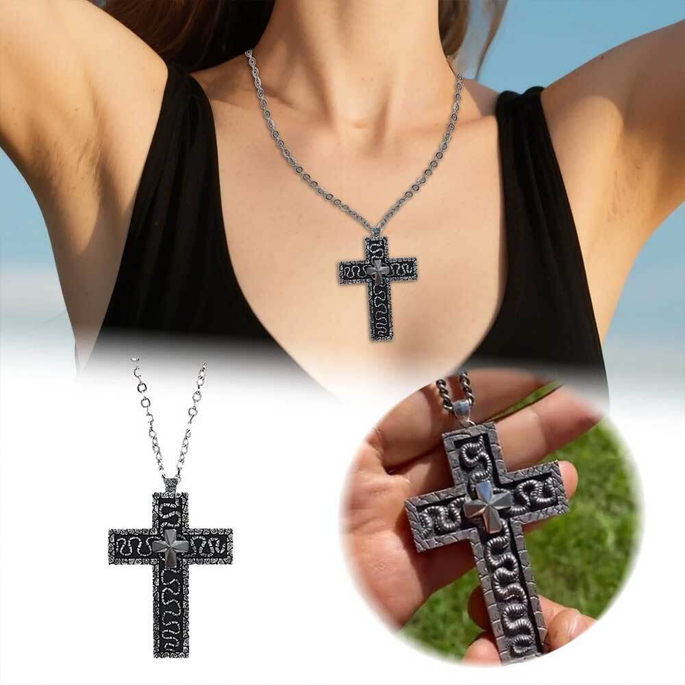 Bootesun Korean TV Squid 3 Character Roles Cross Necklace, with ...