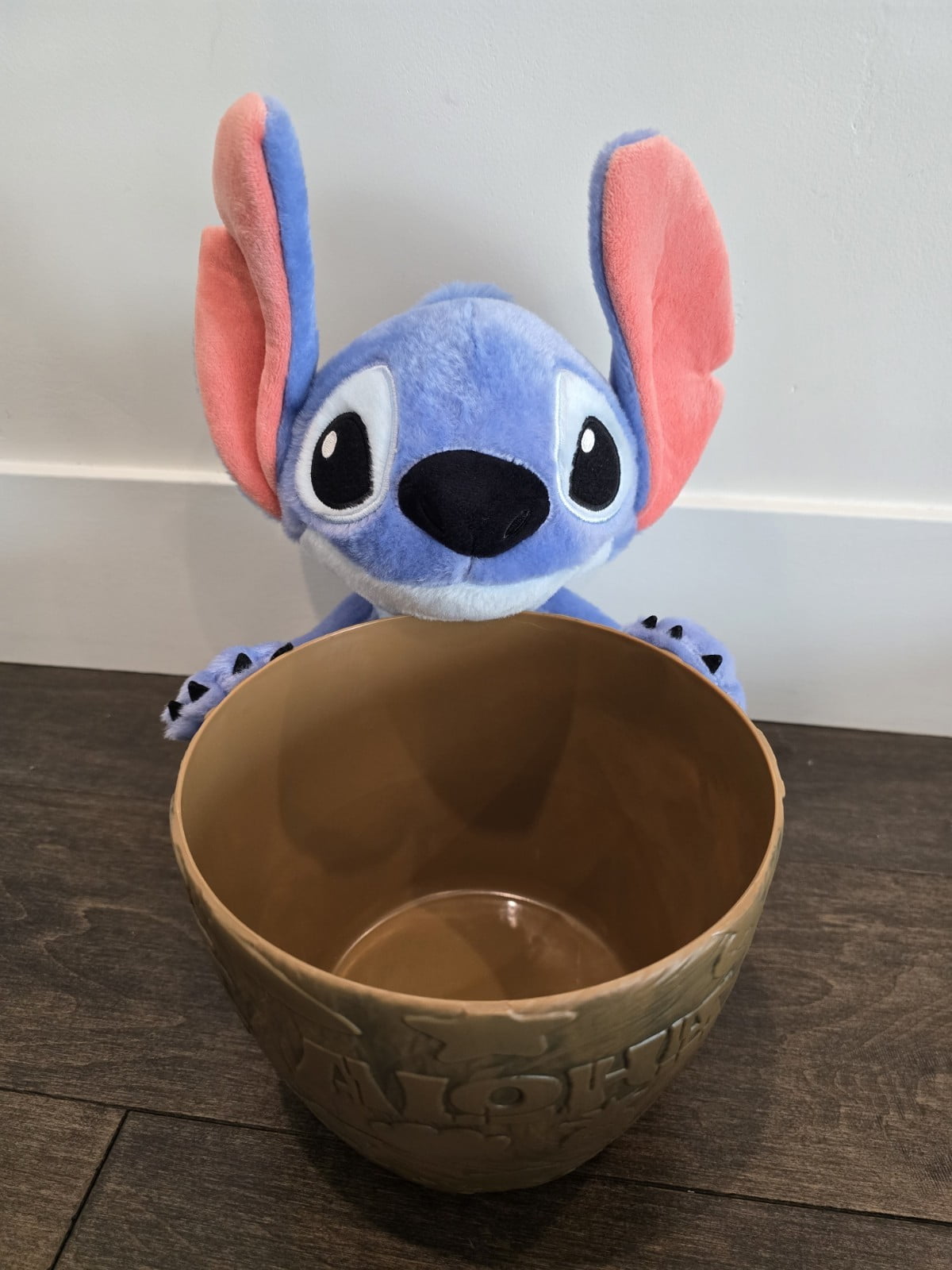 Bootesun Plush Stitch Popcorn Bucket, 2025 3D Kawaii Plushies Stitch ...