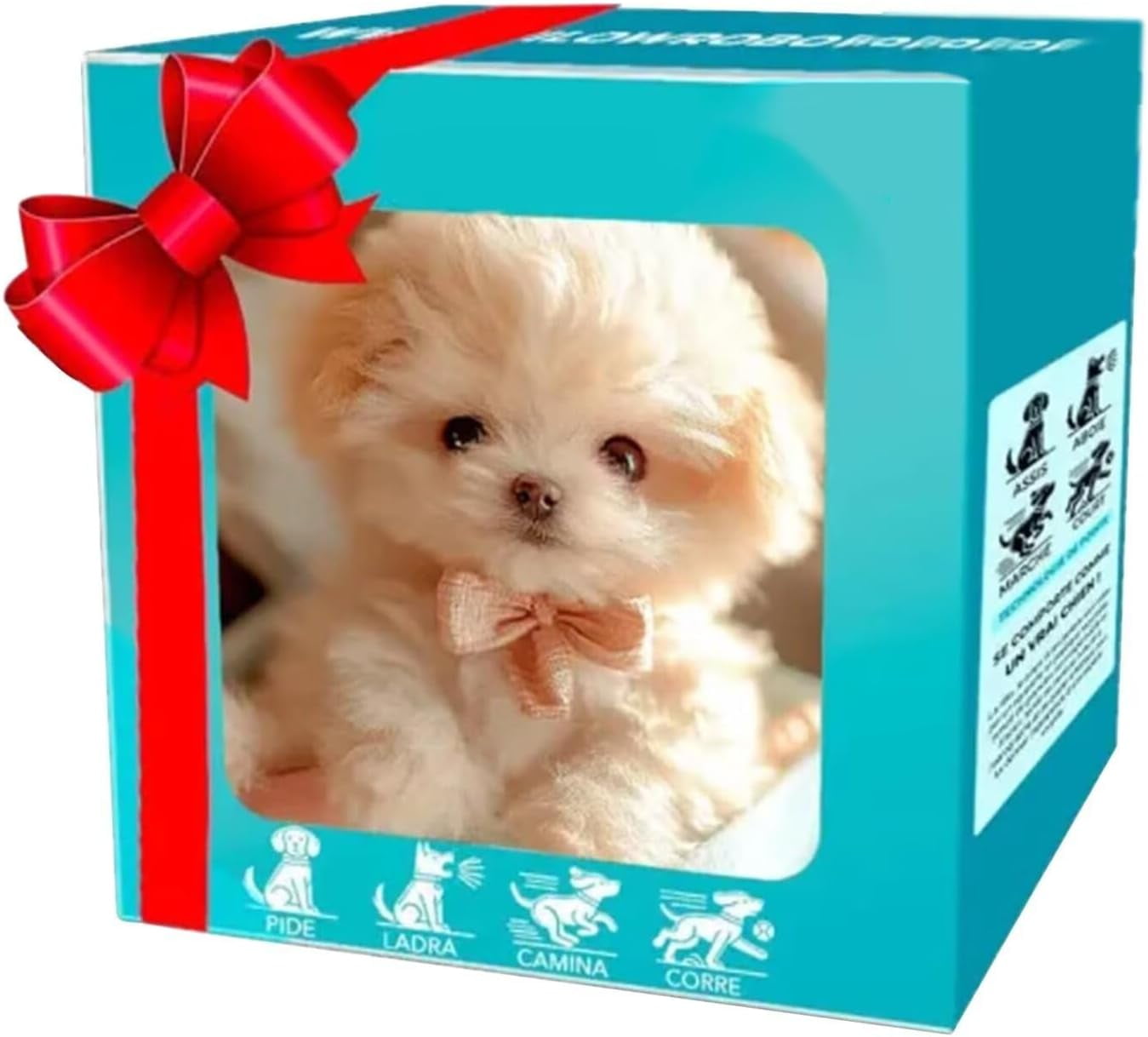 Bootesun Realistic Cute Robot Plush Puppy, Lifelike Companion Pets, My ...