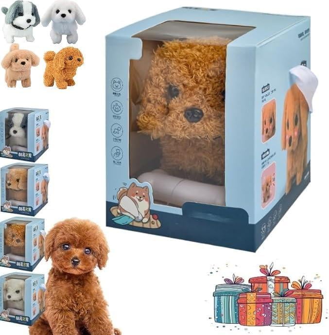 Bootesun Realistic Cute Robot Plush Puppy, Lifelike Companion Pets, My ...