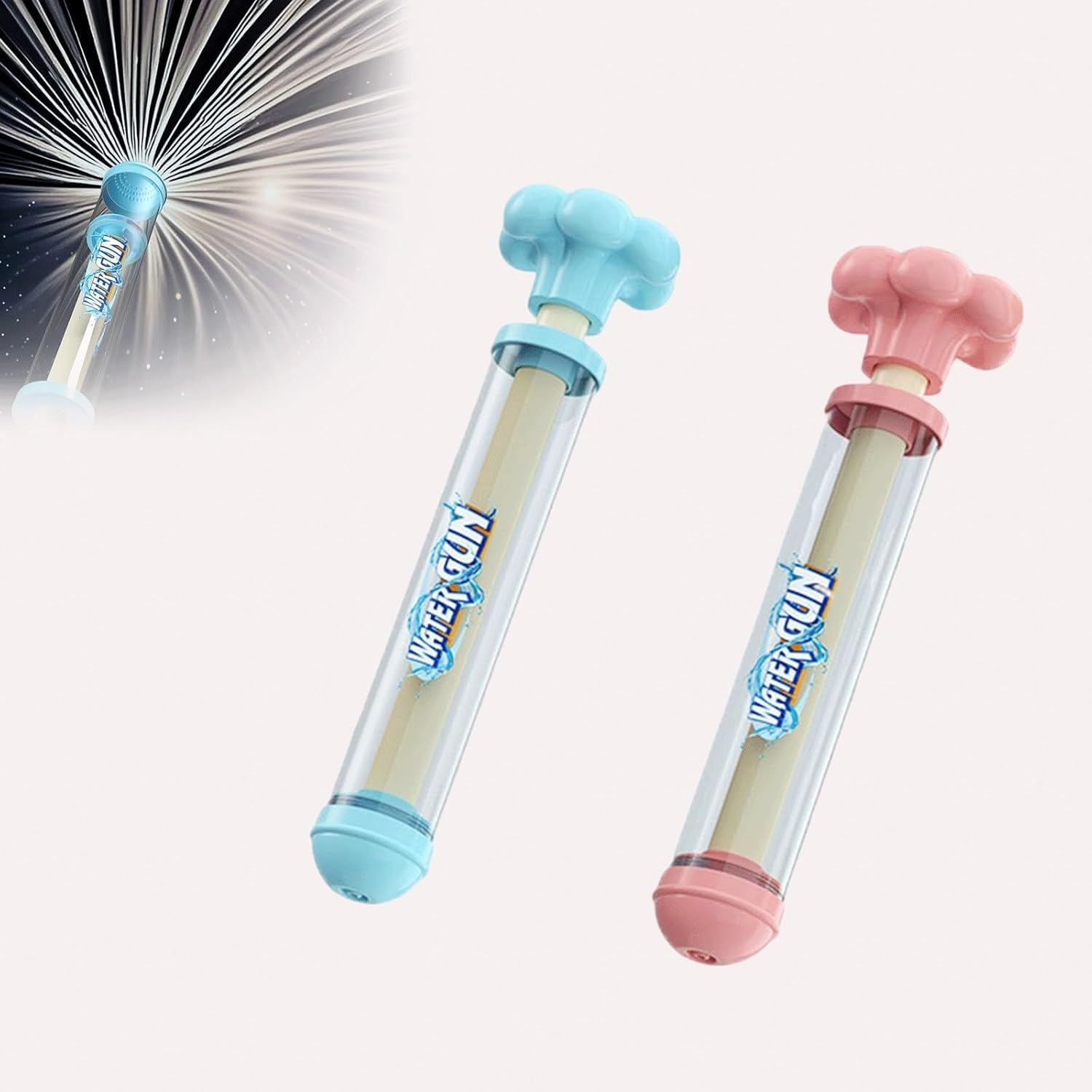 Bootesun Romantic Firework Water Gun for Couples – High Pressure Pull ...