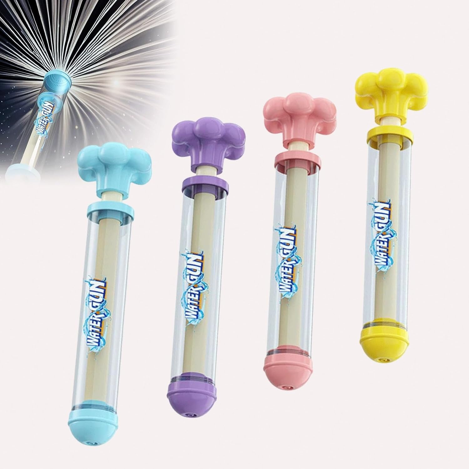 Bootesun Romantic Firework Water Gun for Couples – High Pressure Pull ...