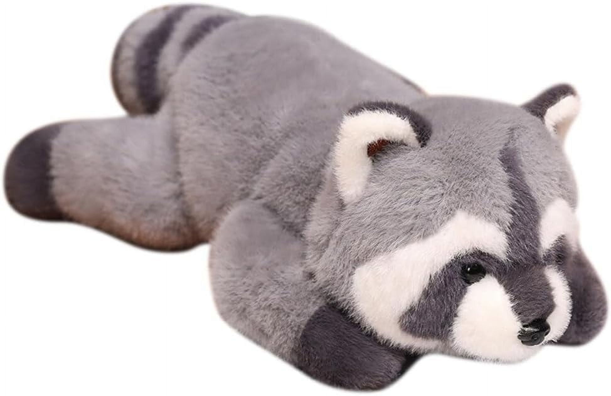 Bootesun Soft Raccoon Stuffed Animals, 11 Inch Weighted Plush Toys Cute ...