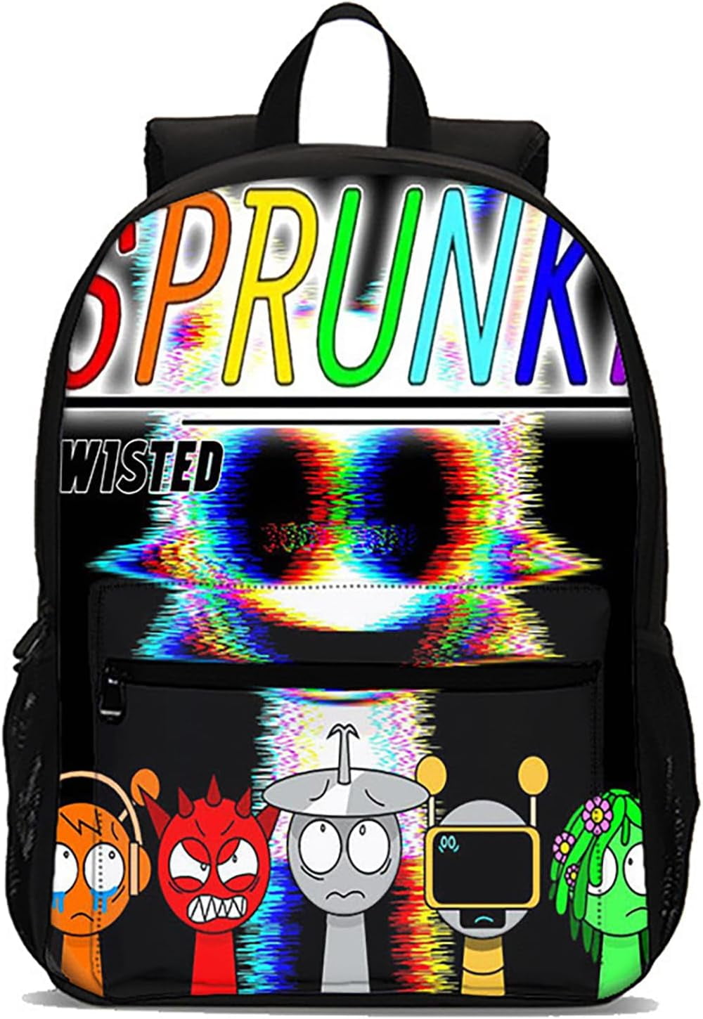 Bootesun Sprunki Schoolbag, Soft 3D Cartoon Game Large Capacity Laptop ...