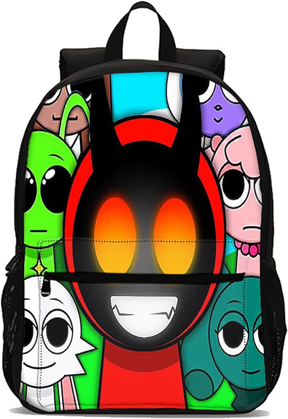 Bootesun Sprunki Schoolbag, Soft 3D Cartoon Game Large Capacity Laptop ...