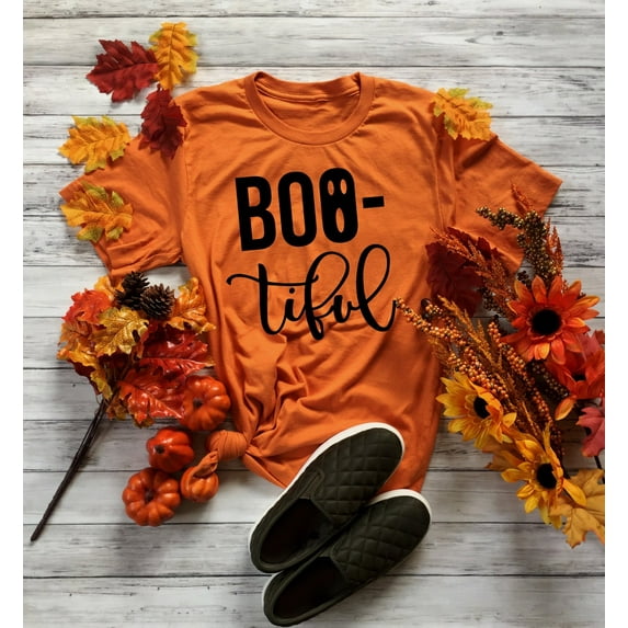 Bootiful, shirt, spooky shirt, gifts for her, gifts for lovers, boo ...