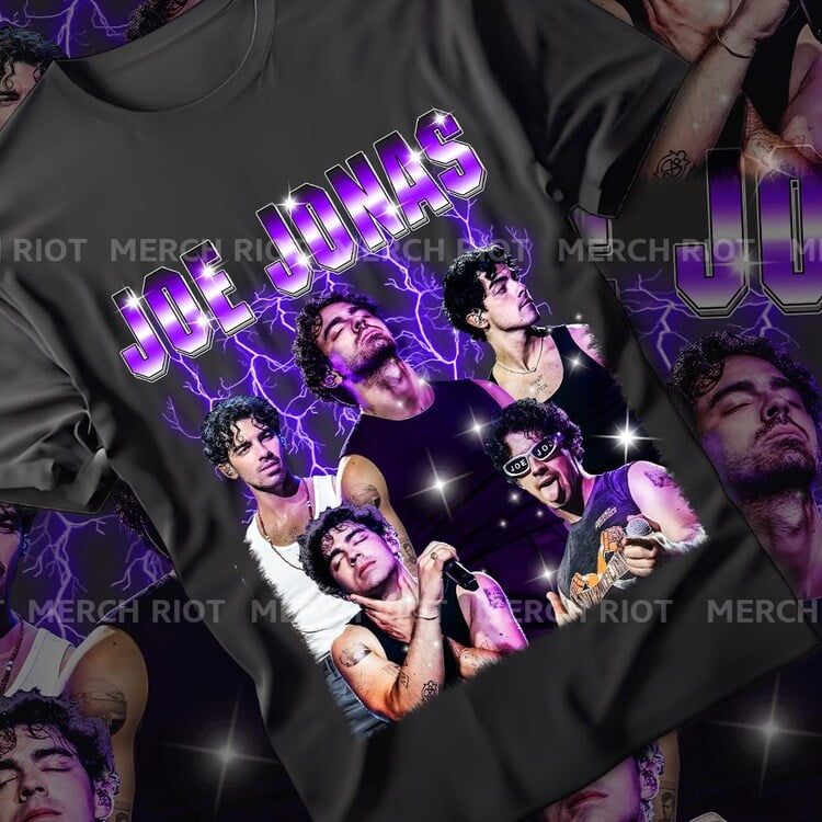 Bootleg 90's Joe Jonas Classic Tshirt / Joe Jonas Retro Graphic Shirt / Joecation Eyes Tee ...