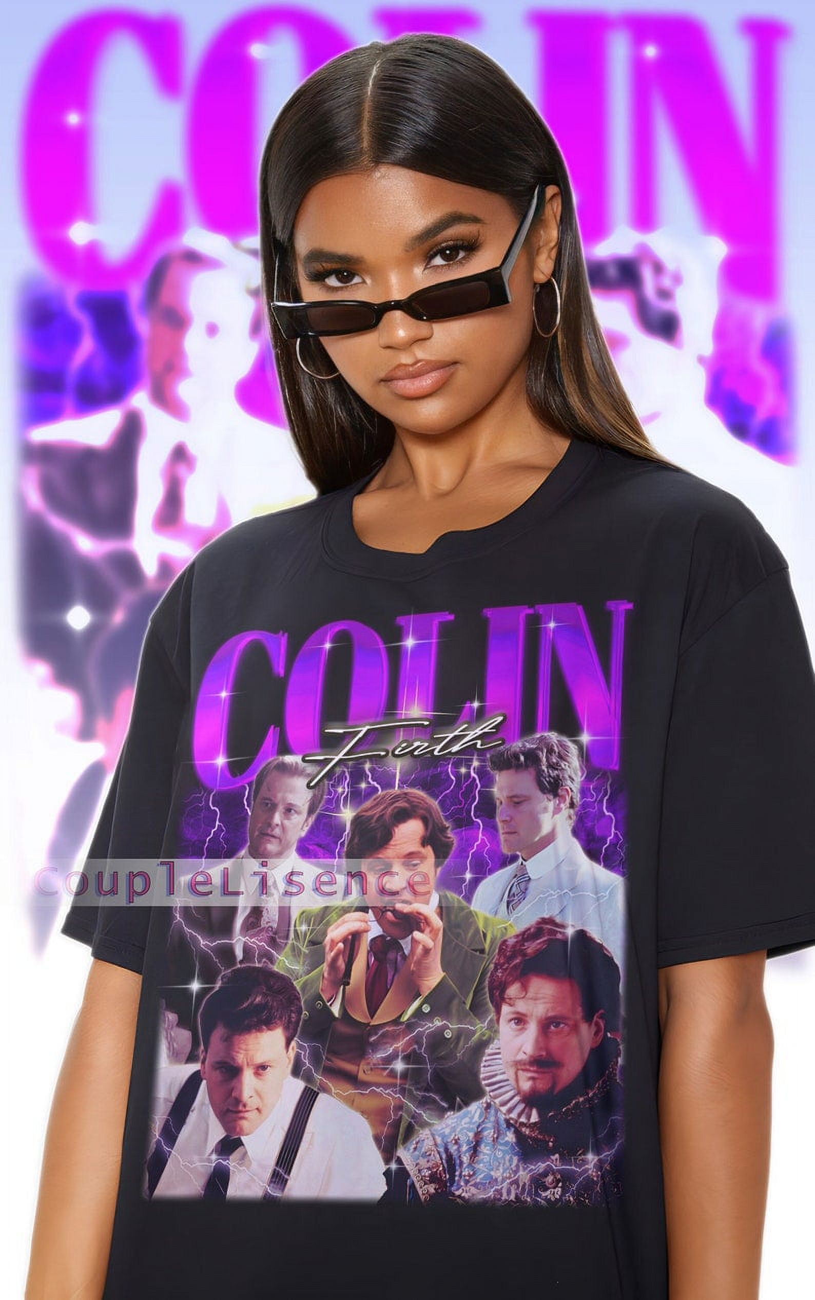 Bootleg COLIN FIRTH Vintage Shirt | Colin Firth Homage Fan | Colin ...