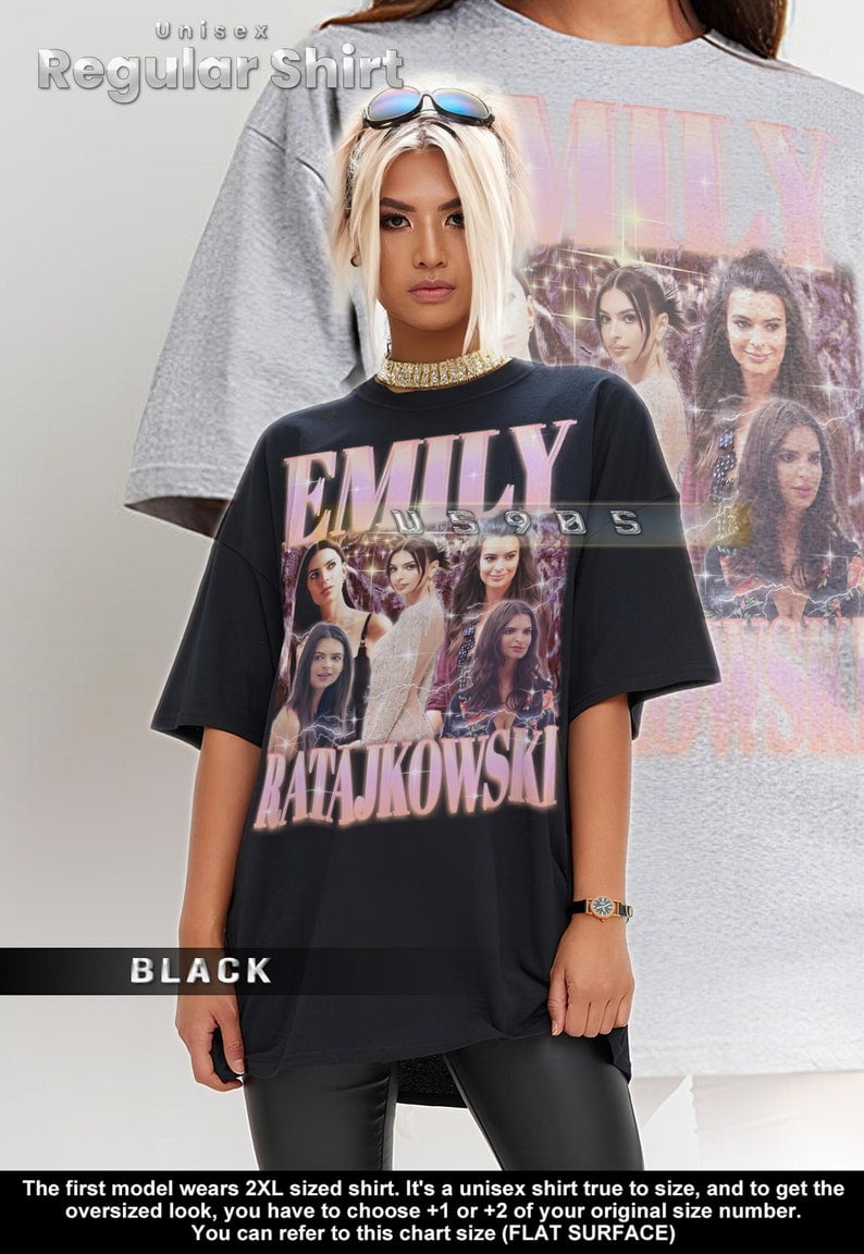 Bootleg EMILY RATAJKOWSKI Shirt, Emily Ratajkowski Vintage Shirt, Emily ...