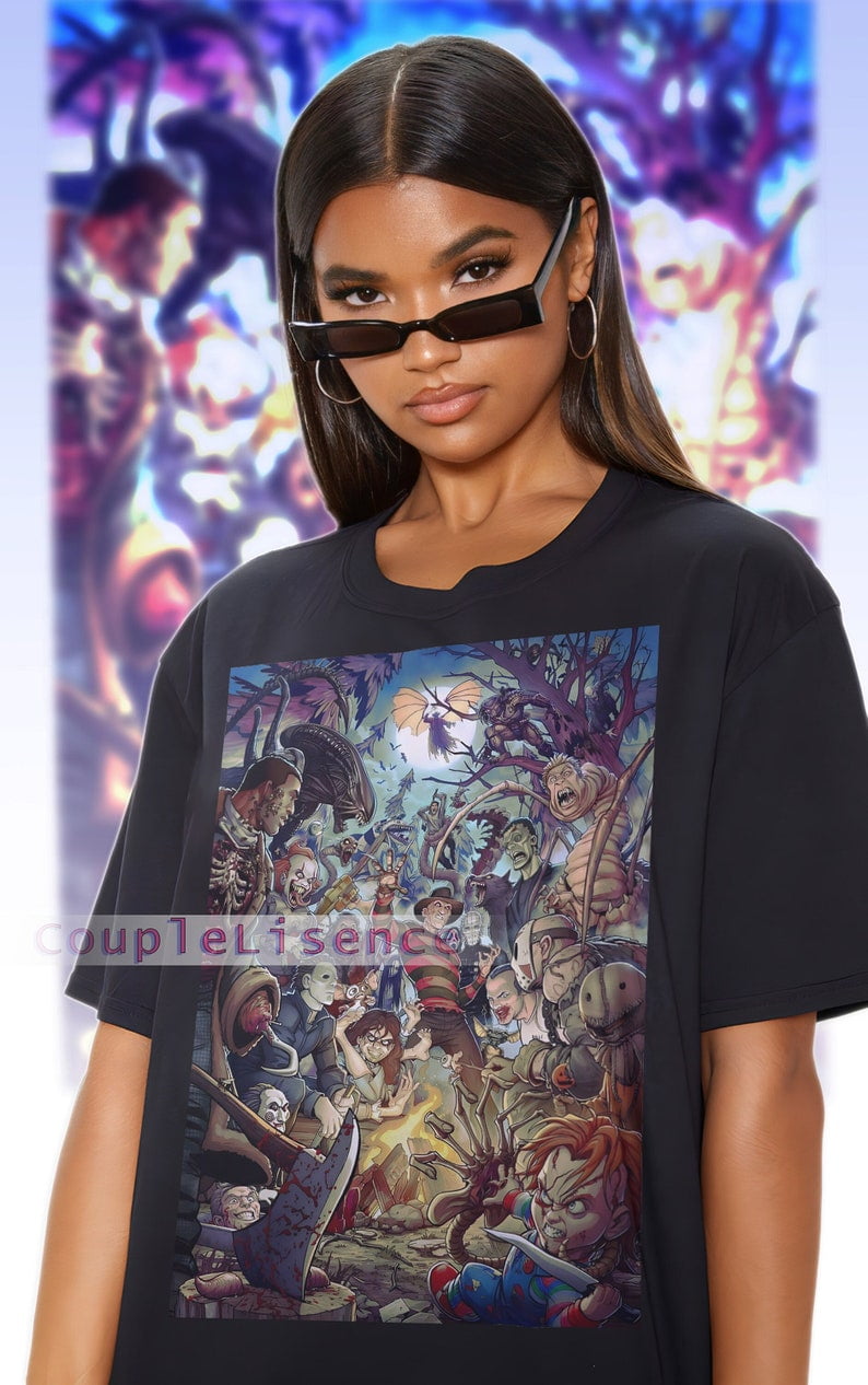 Bootleg HORROR VILLAINS Vintage | Horror Villains Homage Fan Tees ...