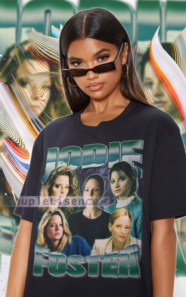 Bootleg JODIE FOSTER Vintage Shirt | Jodie Foster Homage Retro | Jodie ...
