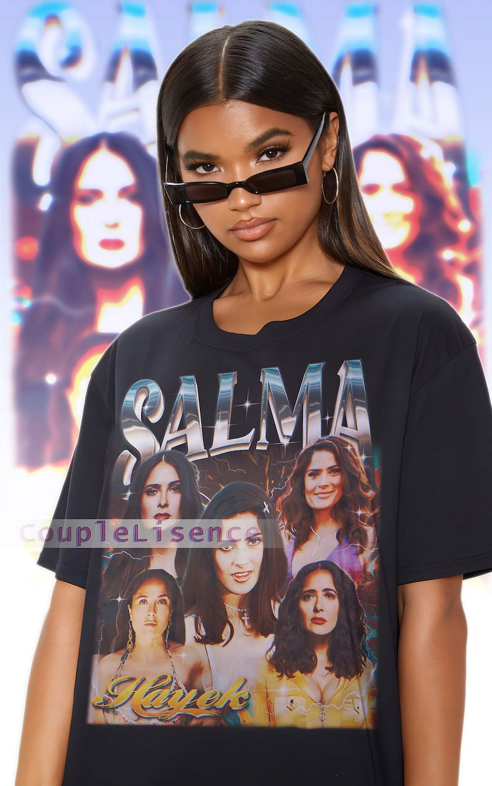 Bootleg SALMA HAYEK Vintage | Salma Hayek Homage Fan Tees | Salma Hayek ...