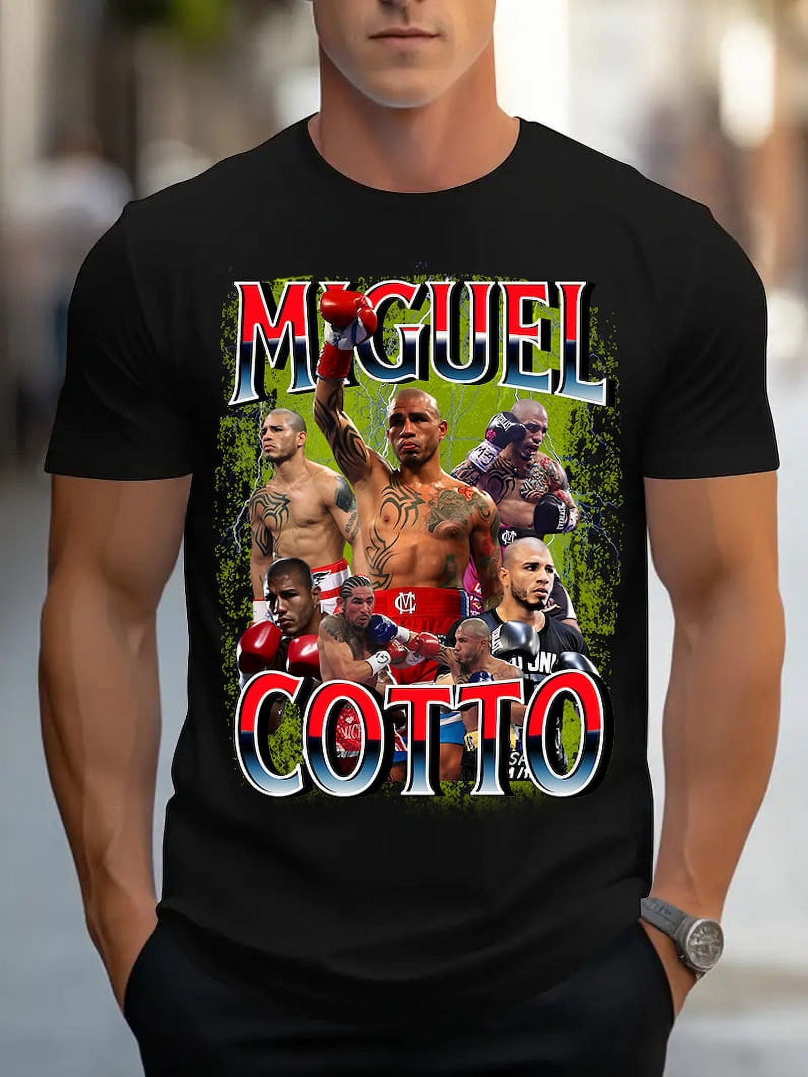 Bootleg Tshirt Miguel Cotto Boricua Hall Of Fame Champion Puerto Rican ...