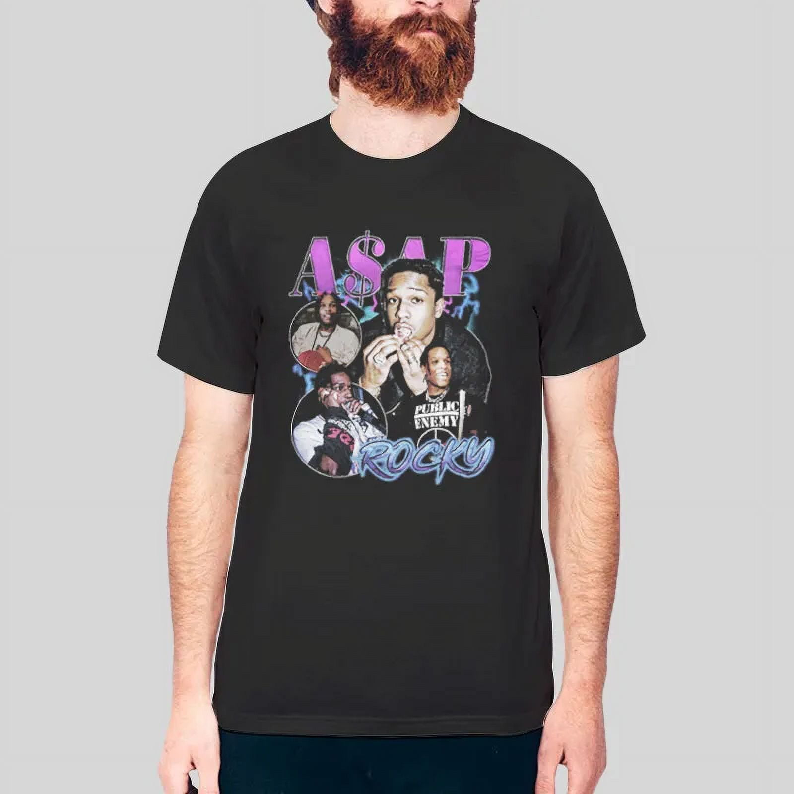 Bootleg Vintage Asap Rocky Tshirt - Walmart.com
