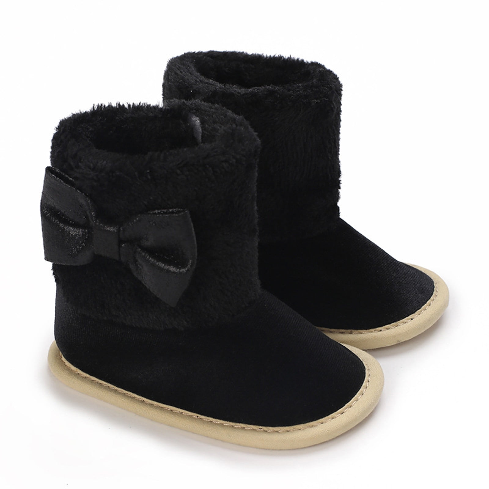 Boots Baby Boy Winter Clothes Baby Booties Black Essentials Warm ...