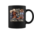 Boots Bling Its A Cowgirl Thing Cowgirl Melanin Rodeo Coffee Mugs ...