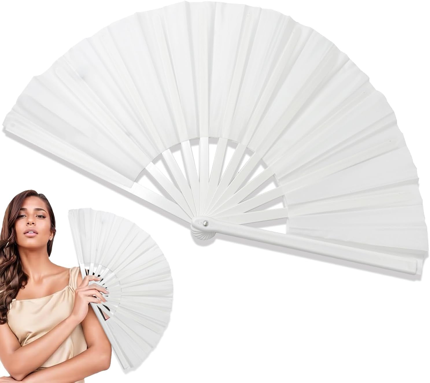 Boots on The Ground Fan,13inch Large Rave Fan PoppingFan Clacking Fans ...