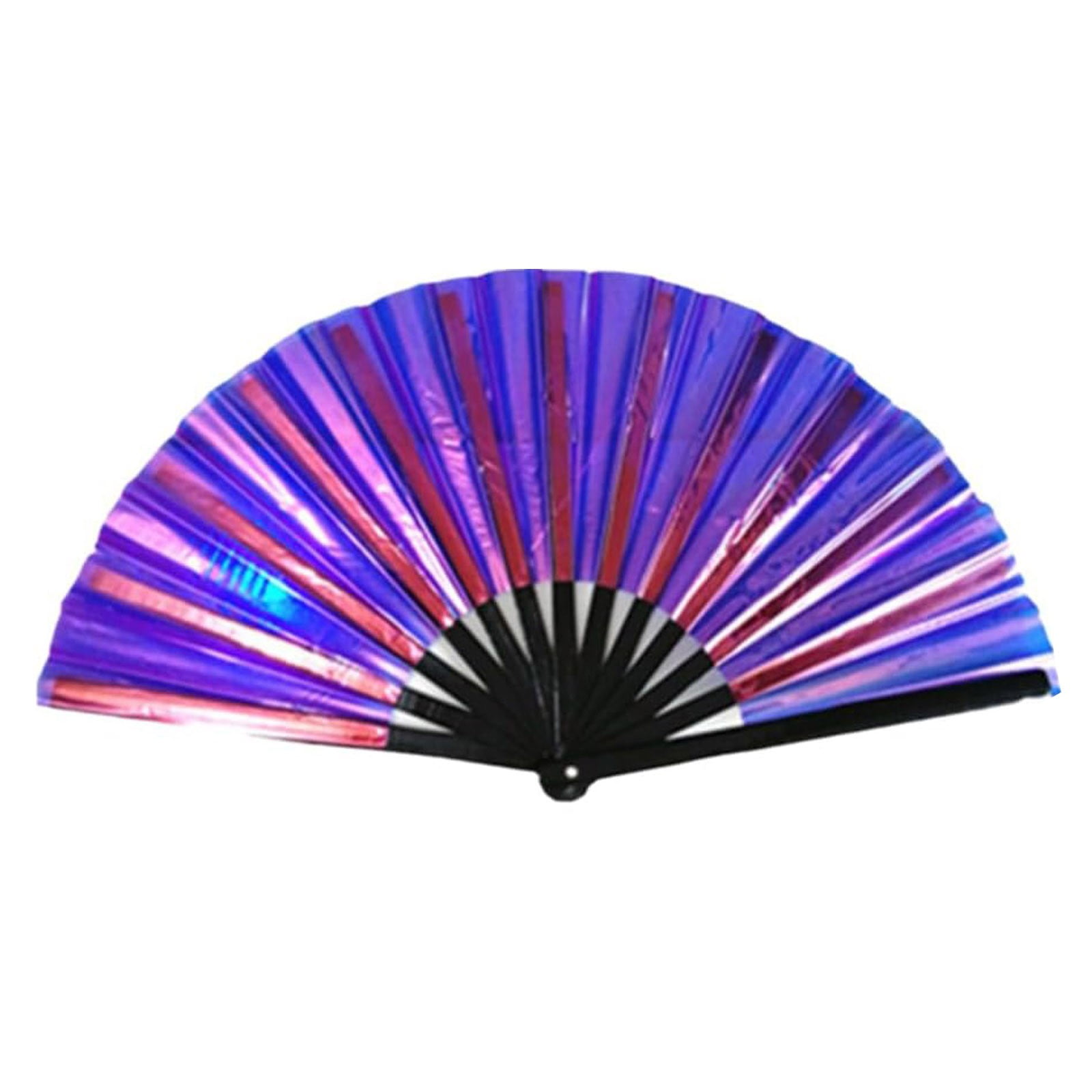 Boots on the Ground Fan 2025 - Large Holographic Folding Hand Fan with ...