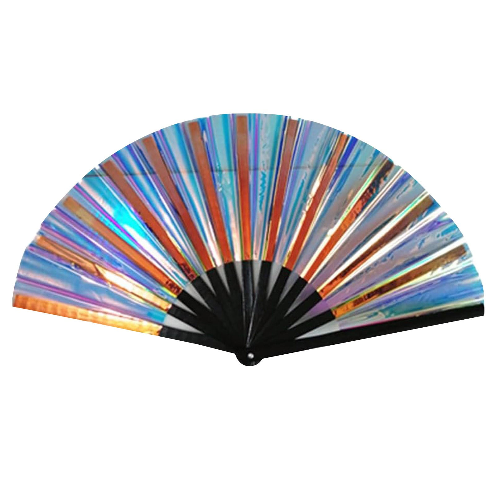 Boots on The Ground Fan 2025 - Large Holographic Folding Hand Fan for ...