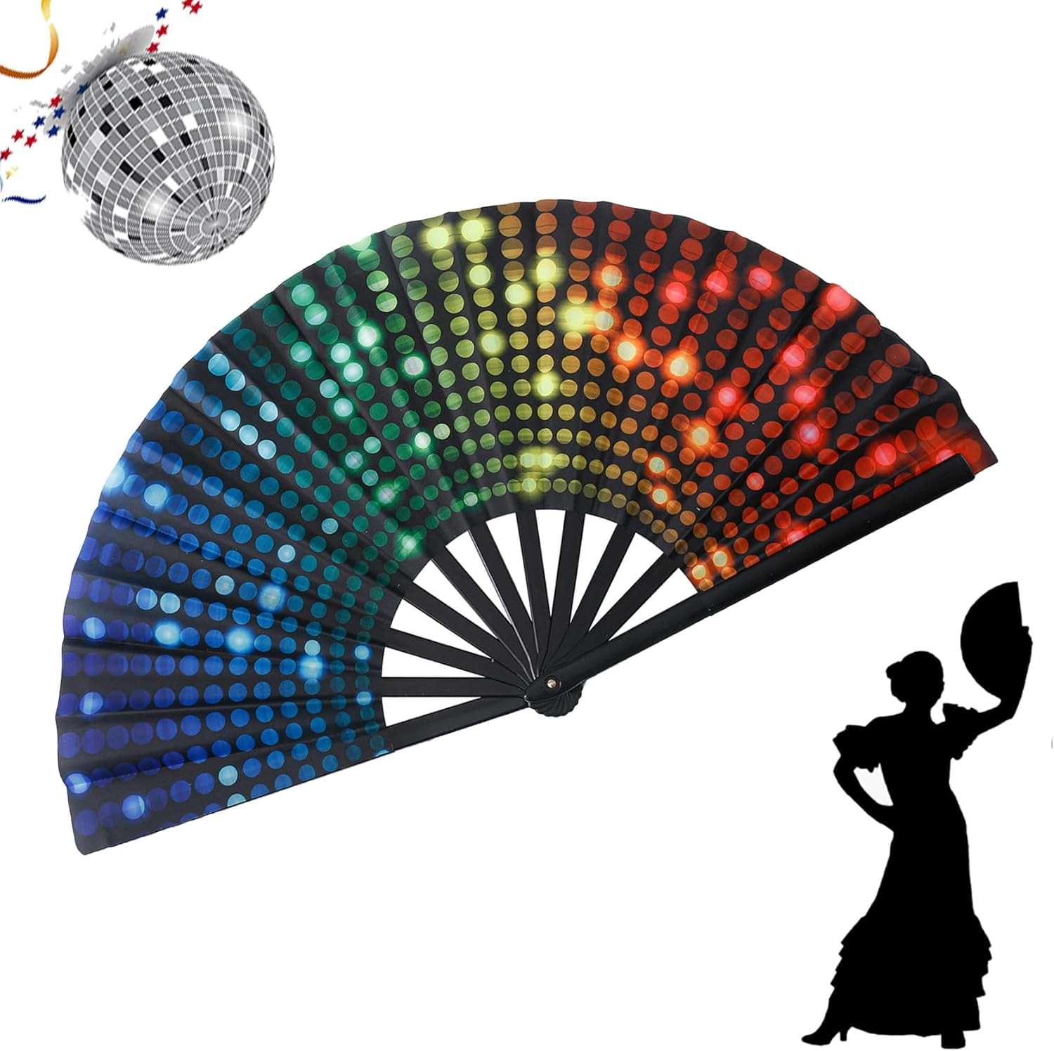 Boots On The Ground Fan, Clacking Fans for Line Dancing, Big Popping ...