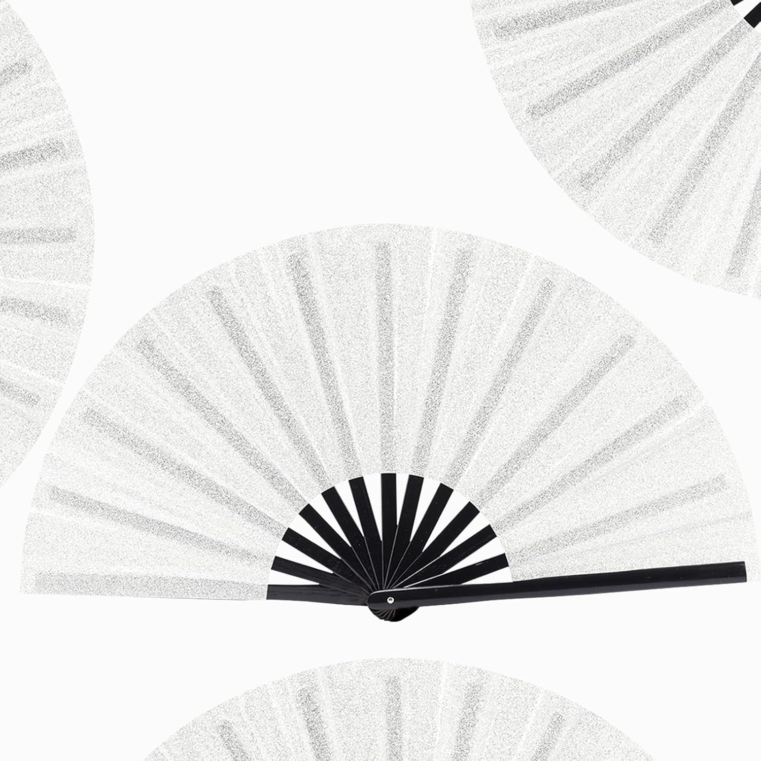 Boots on The Ground Fan,Large Holographic Folding Hand Fan, Clap Fans ...