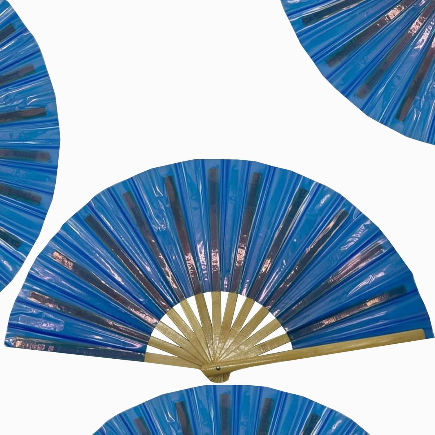 Boots on The Ground Fan,Large Holographic Folding Hand Fan, Clap Fans ...