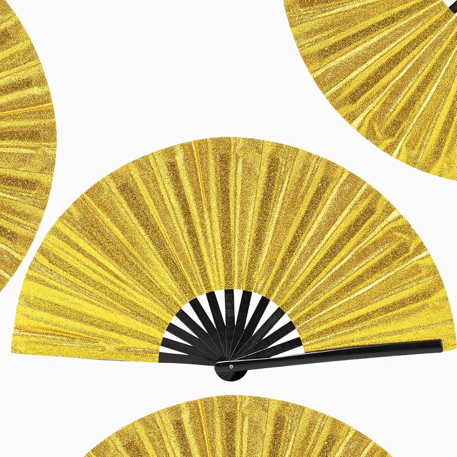 Boots on The Ground Fan,Large Holographic Folding Hand Fan, Clap Fans ...