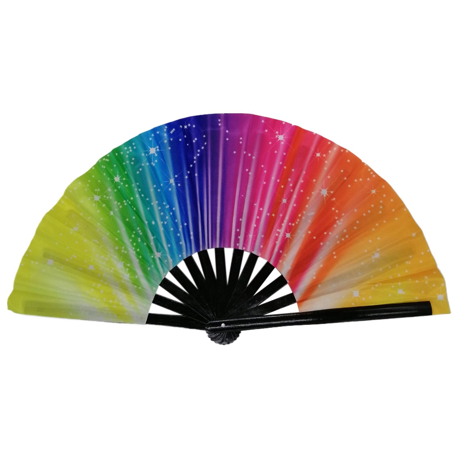 Boots on the Ground Fan, Large Holographic Folding Handheld Fans for ...
