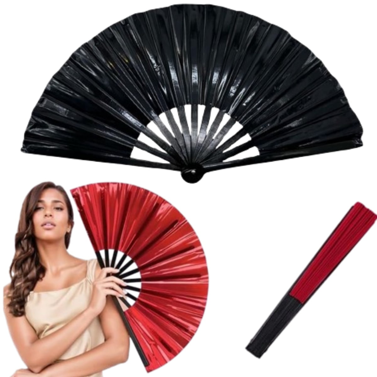 Hand Fans for Women Foldable, Popping Fans for Line Dancing, Boots On ...
