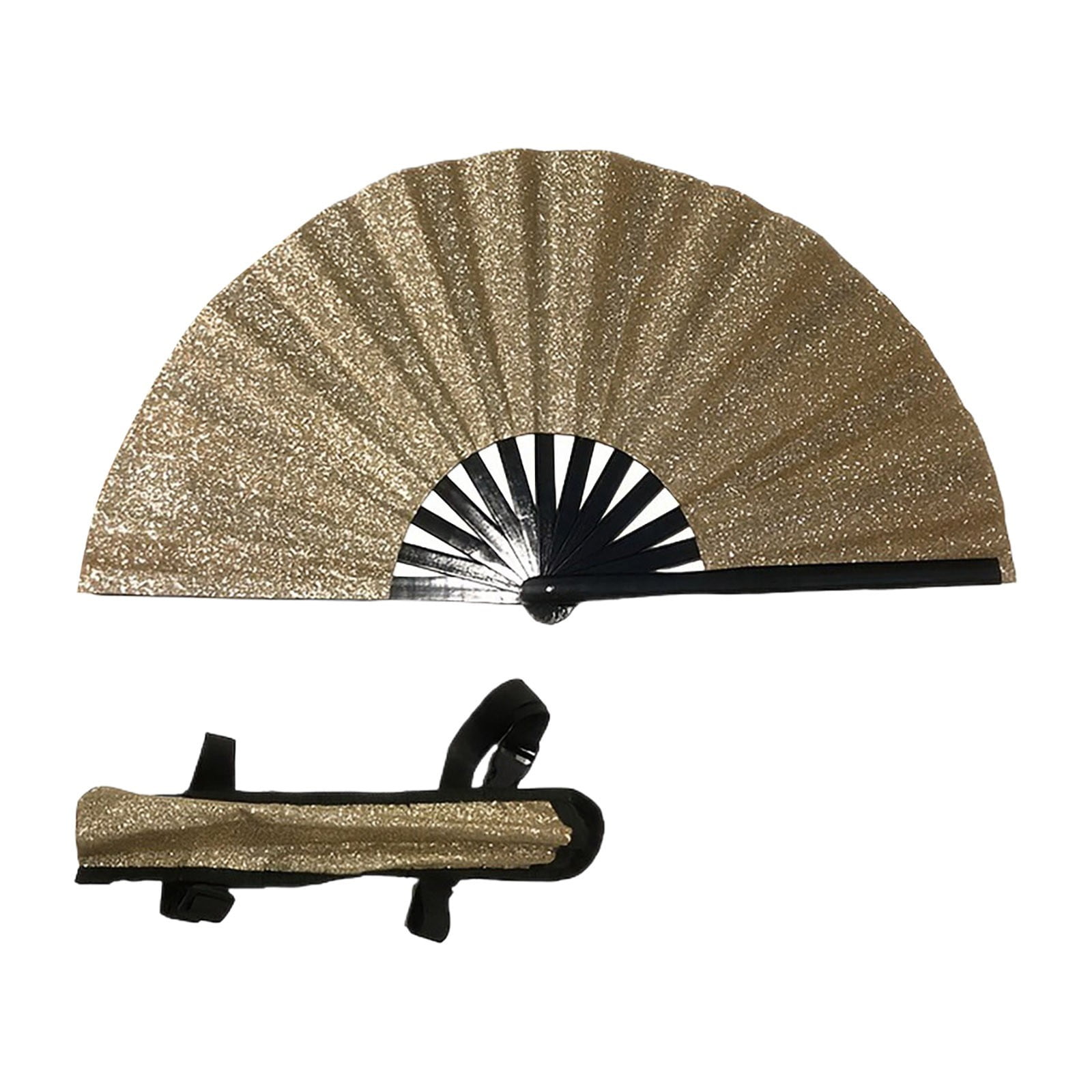 Boots on The Ground Fan, New Large Folding Hand Fan Line Dance Popping ...