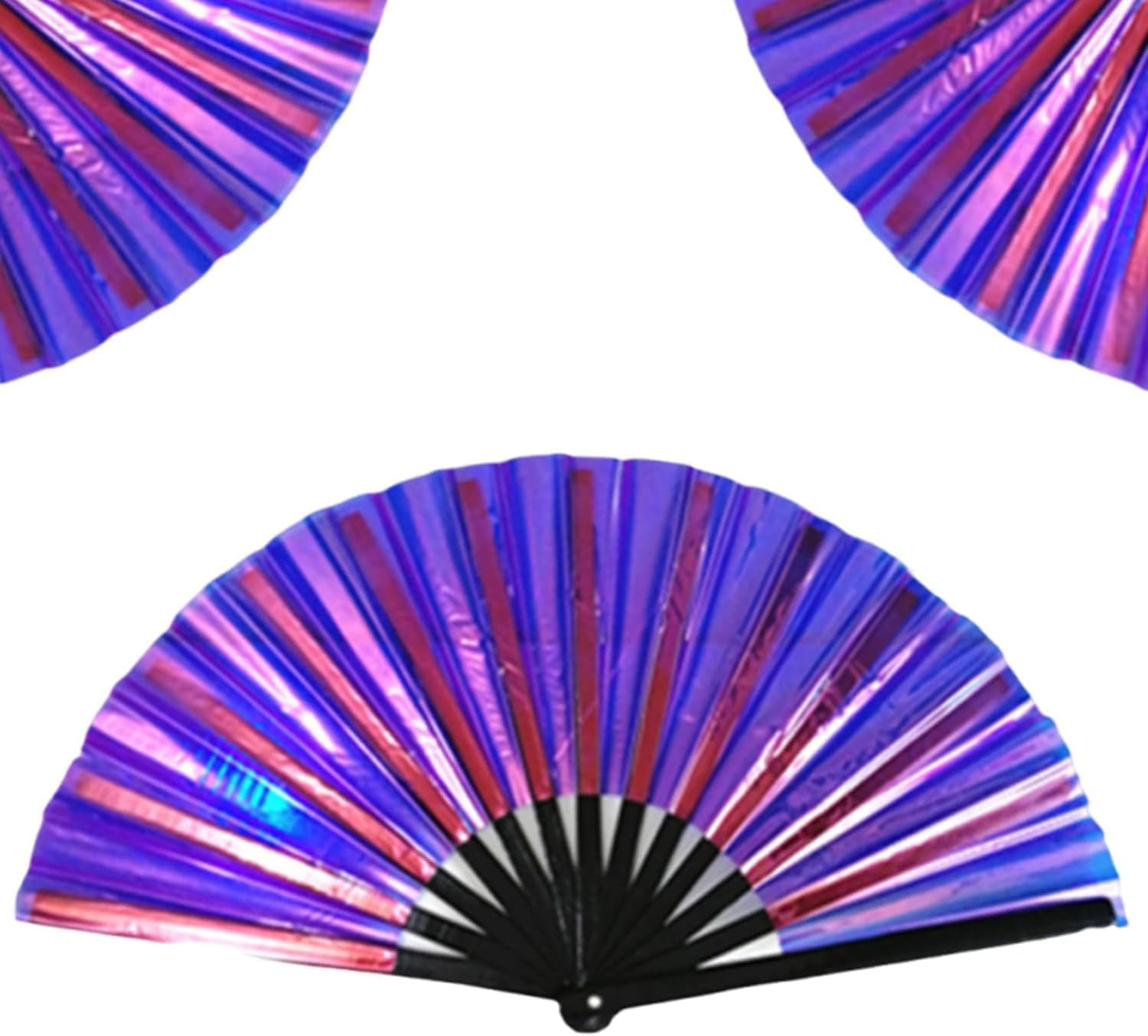 Boots on The Ground Fan, New Large Holographic Folding Hands F an Line ...