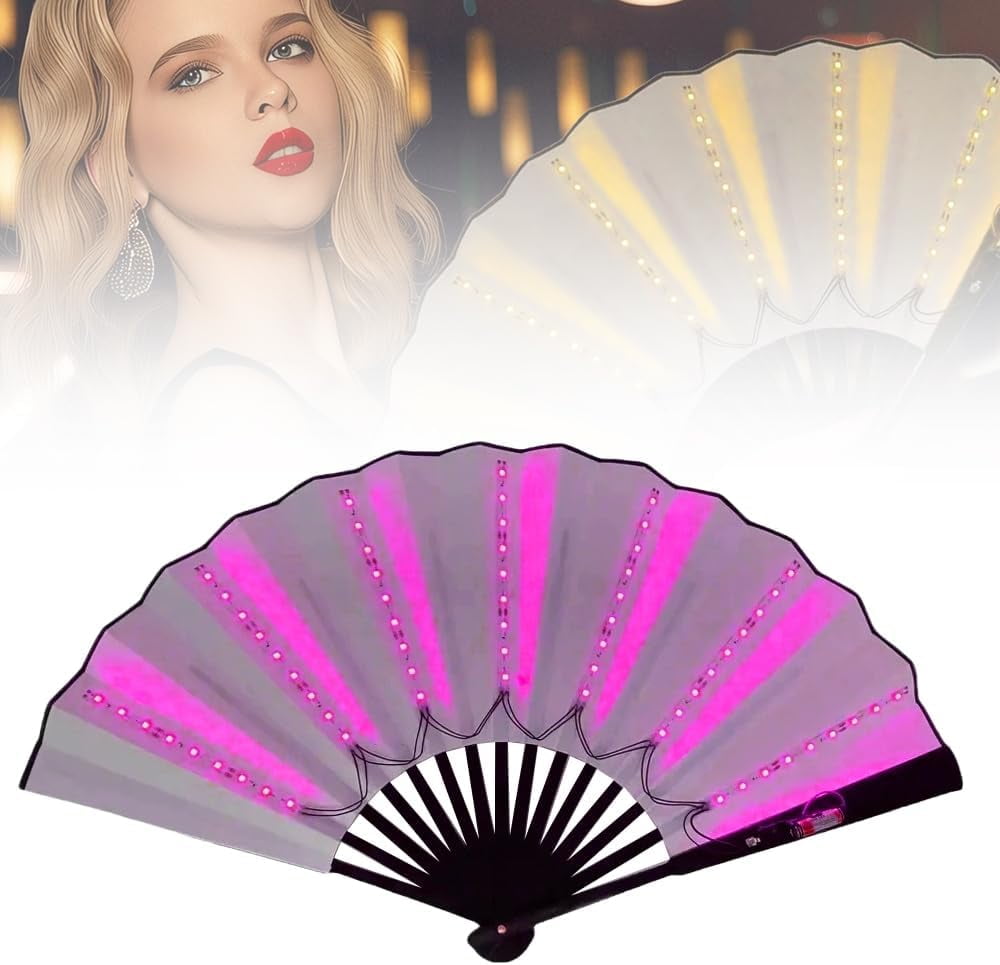 Boots on The Ground Fan, Party LED Hand Fan, Light up Fans for Line ...