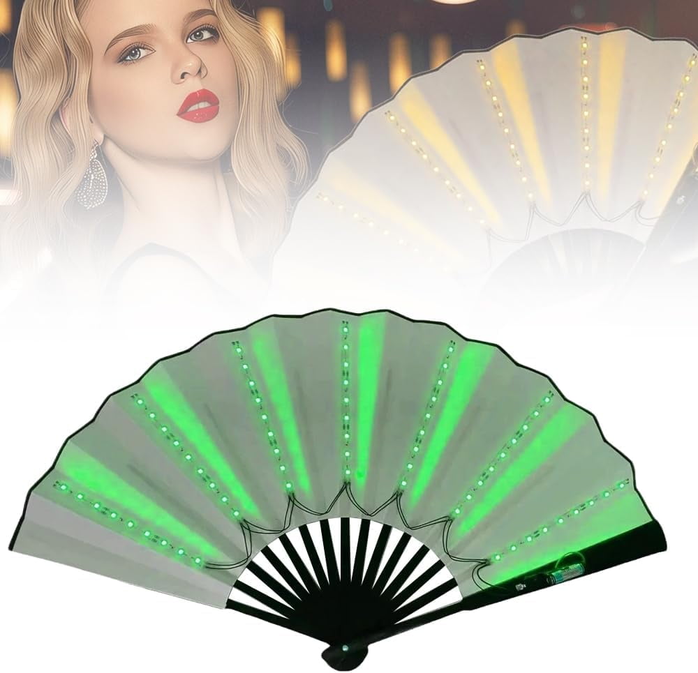 Boots on The Ground Fan, Party LED Hand Fan, Light up Fans for Line ...